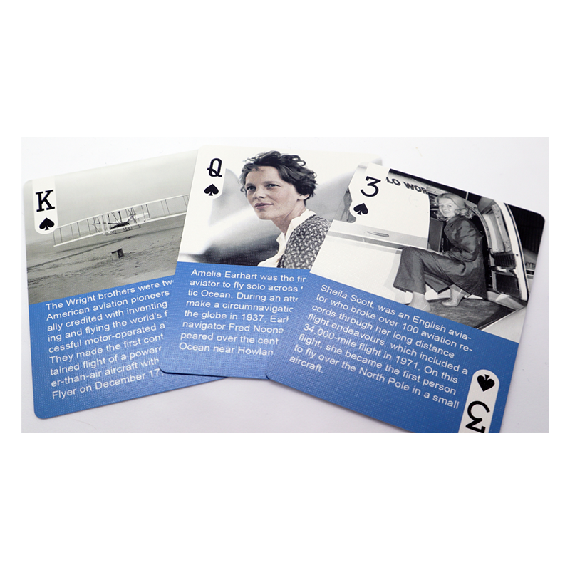 History Of Aviation Playing Cards